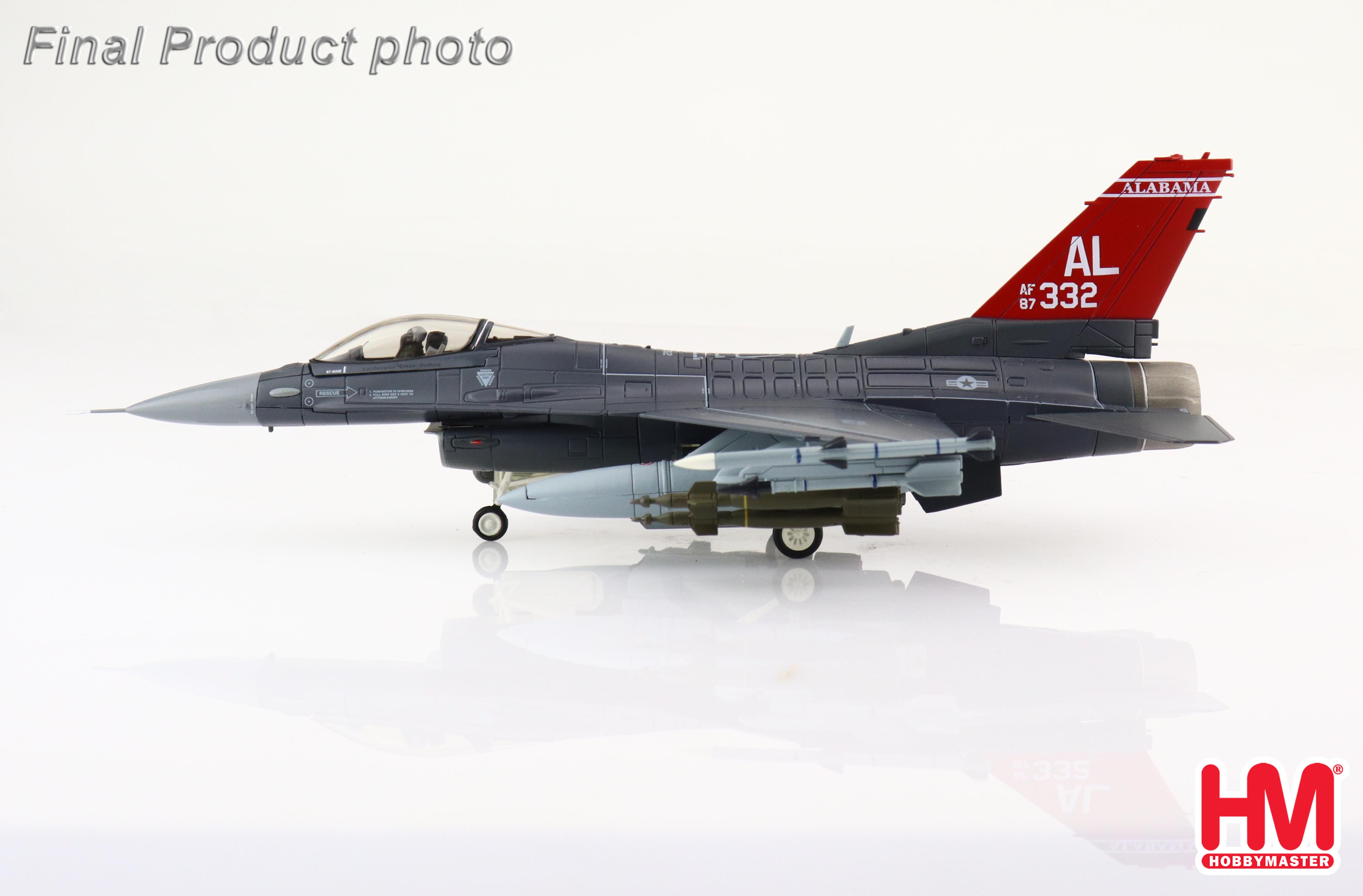 F-16C Fighting Falcon 87-0332, 100th FS, 187th FW, Alabama ANG, 2021